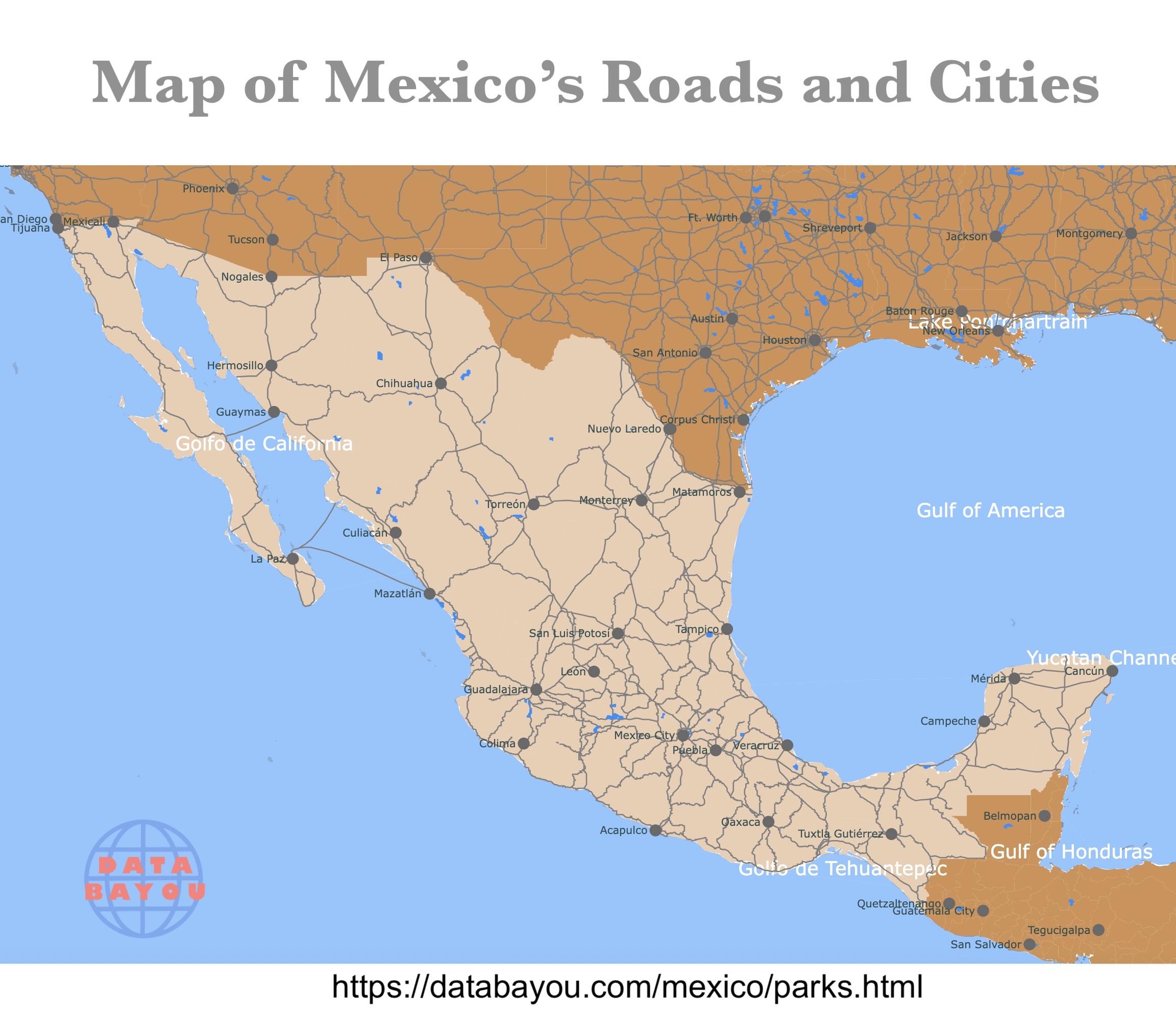 Mexico Map